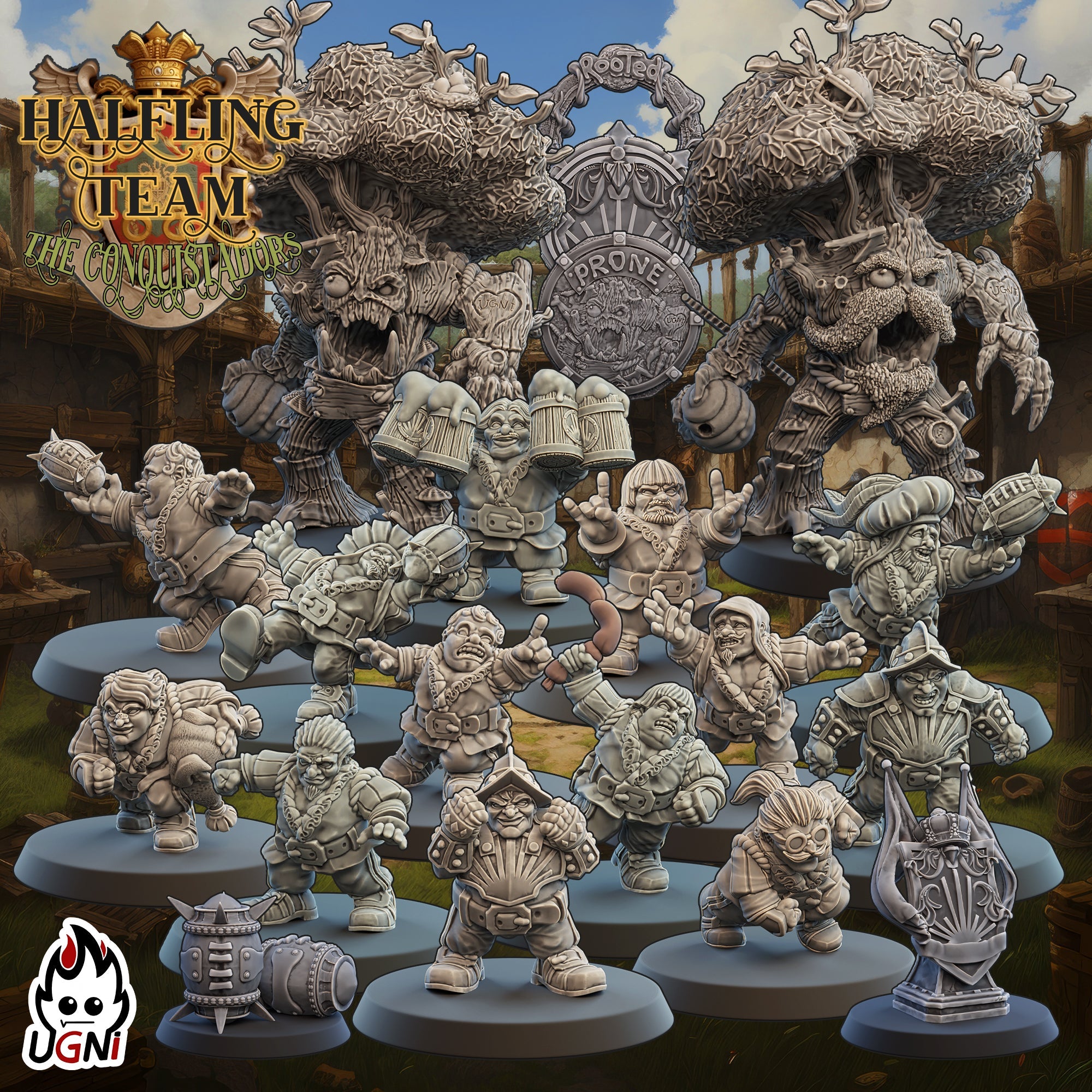Halfling – Jester Prints