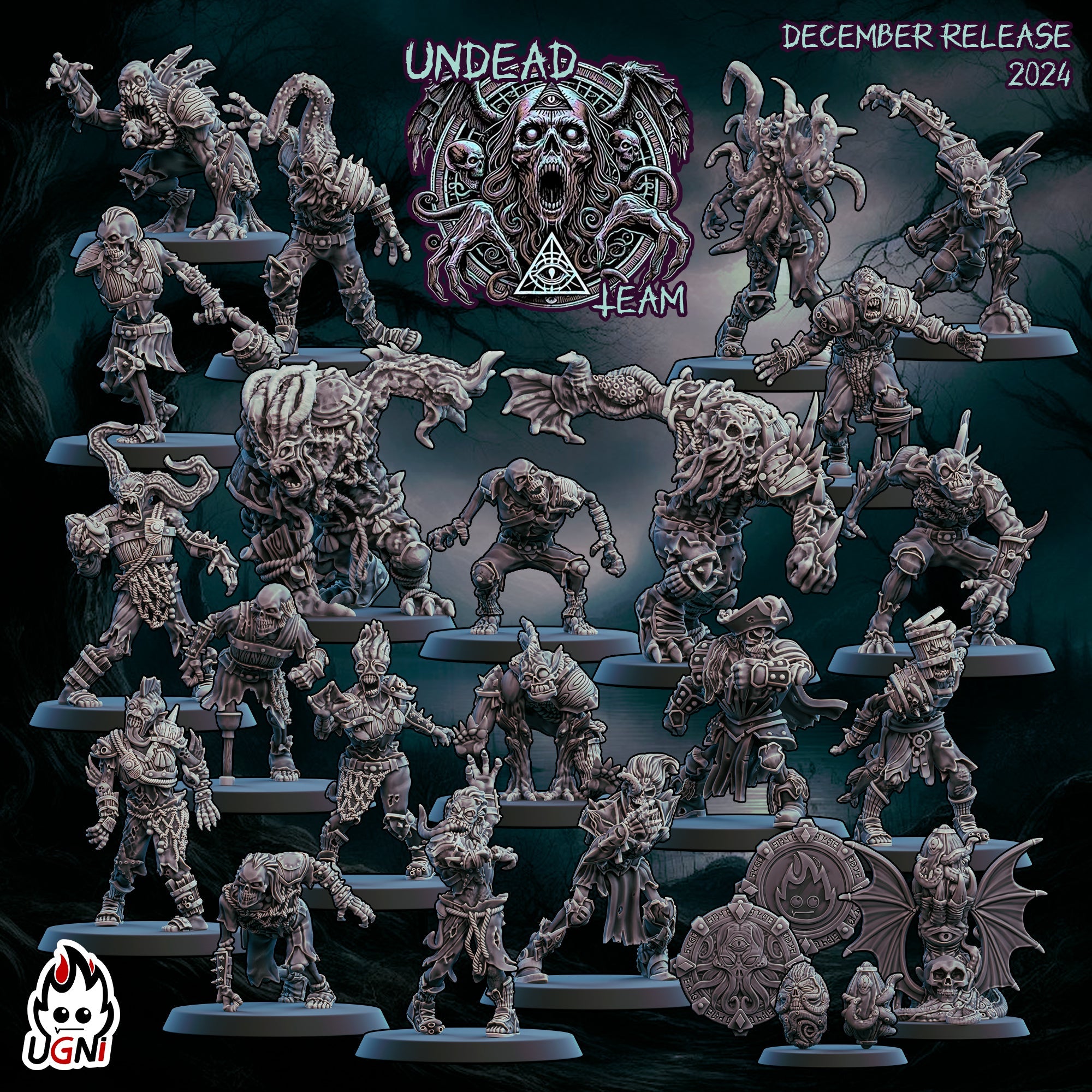 Undead - Necrotic, Tomb, Undead – Jester Prints