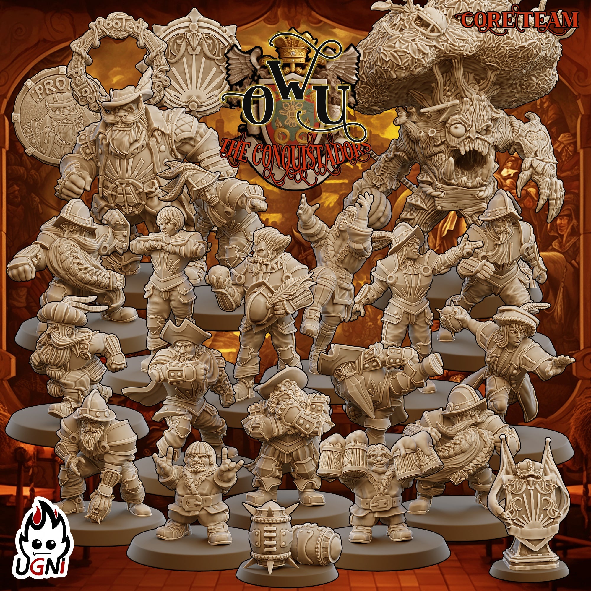 Old World United – Jester Prints