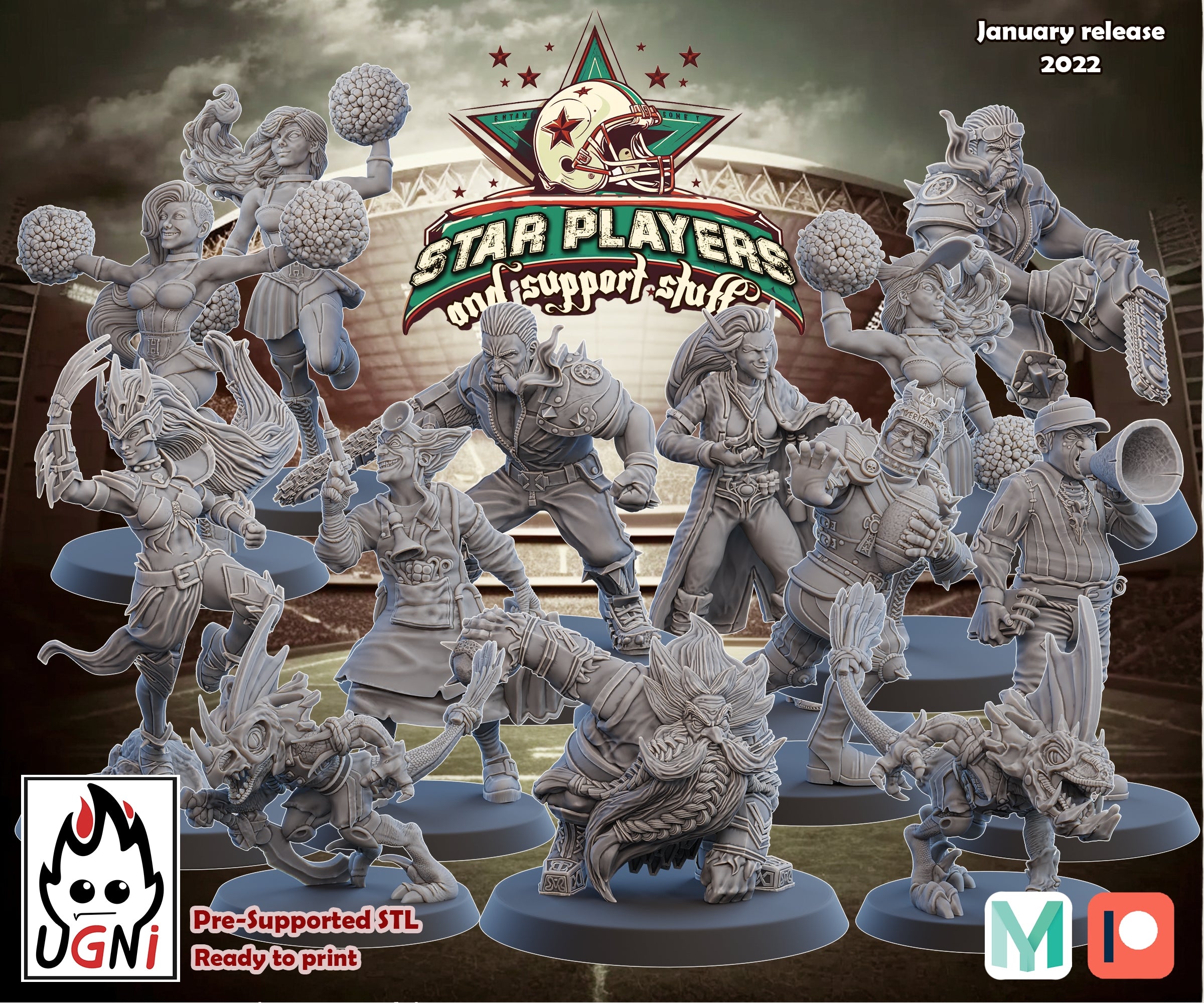 Fantasy Football – Jester Prints